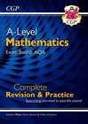 CGP Books A-Level Maths AQA Complete Revision (Mixed Media Product) (UK ...