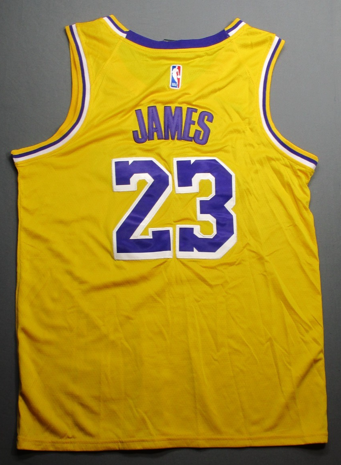 Nike LeBron James Swingman Men's Jersey (LA Lakers), - Size 48 NWT Dry ...
