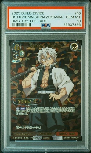 Demon Slayer Kimetsu no Yaiba Minoru Fushikawa PSA 10 Gem Mint Card | eBay