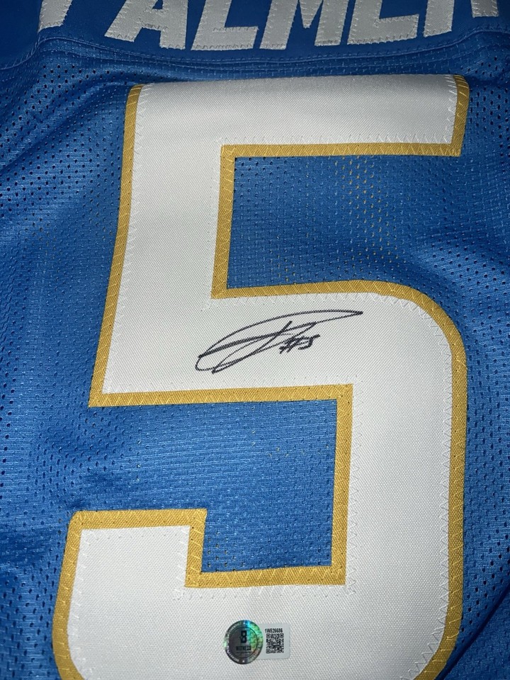 NFL Auto / Signed Jersey Autograph COA BAS Los Angeles Chargers NFL ...