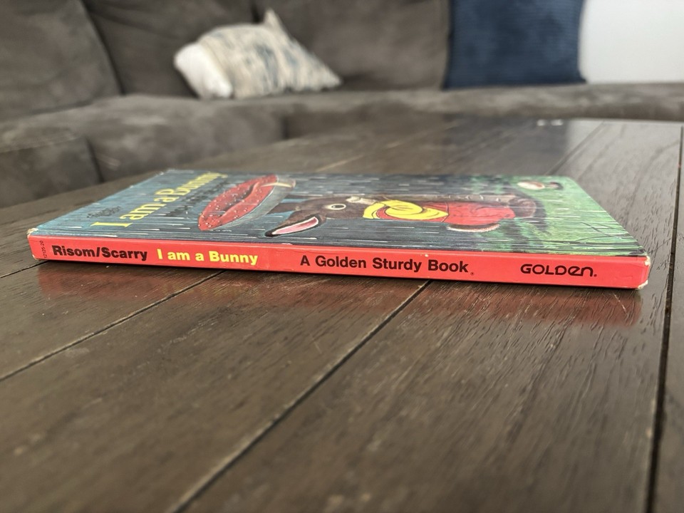 Vintage Richard Scarry I Am A Bunny Golden Sturdy Book 1963 Ole Risom ...