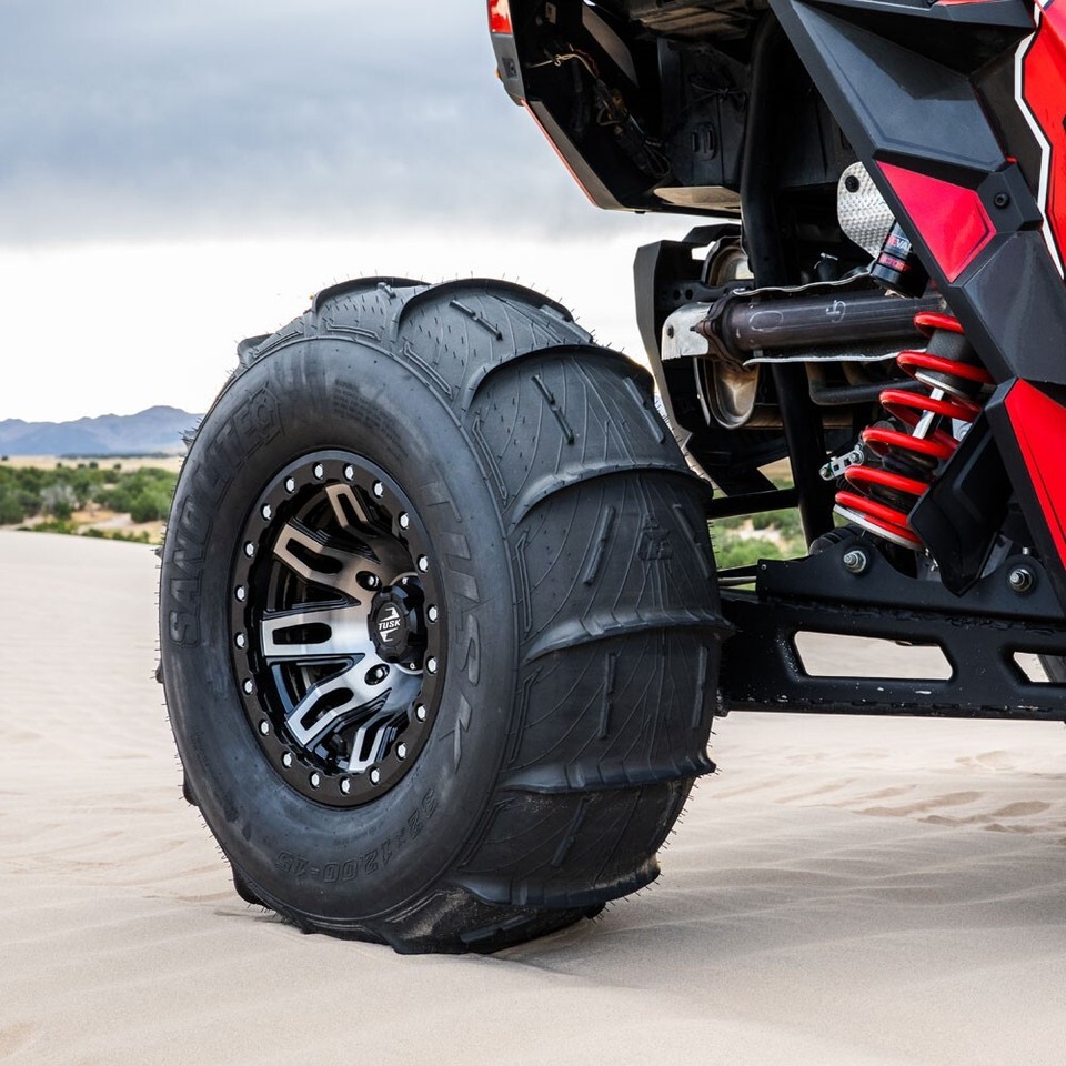 Tusk Sand Lite Rear UTV Paddle Tires (30x12-14, 14 Paddle) | eBay