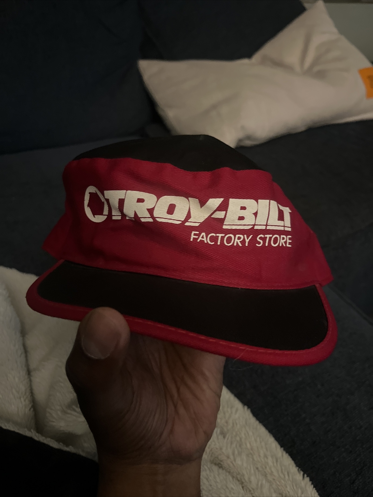 Vintage Troy-Bilt Baseball Cap Hat Adjustable Rope R… - Gem