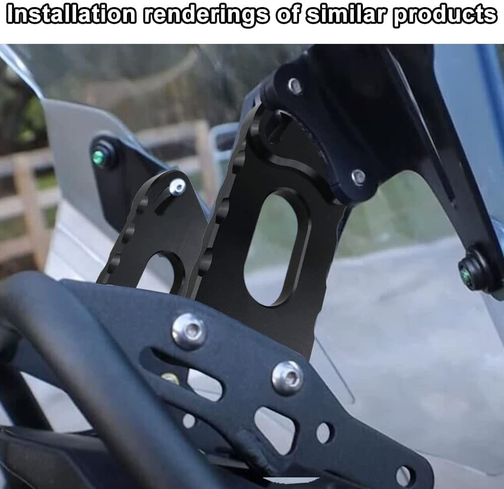 Fit For KAWASAKI KLR 650 2022-2024 KLR650 Adjustable Windshield ...