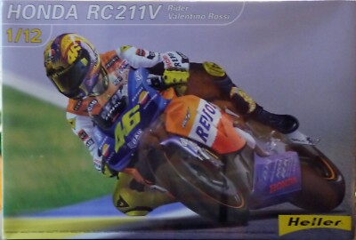 Heller 1/12 Honda RC211V Repsol Motorcycle Model Kit MotoGP V5 ...
