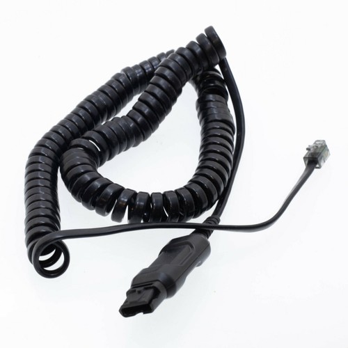 Plantronics OEM 26716-01 Headset Quick Disconnect Coil QD Cord for ...