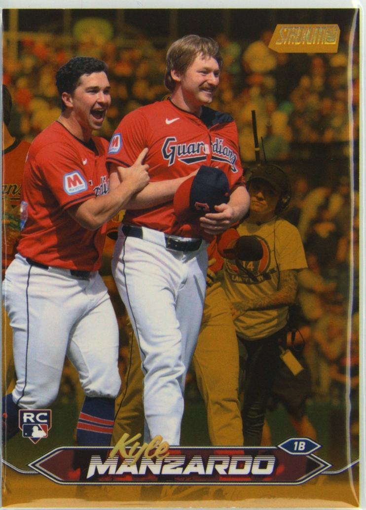 2024 Topps Stadium Club - Kyle Manzardo #160 Chrome Superfractor /1 (RC ...