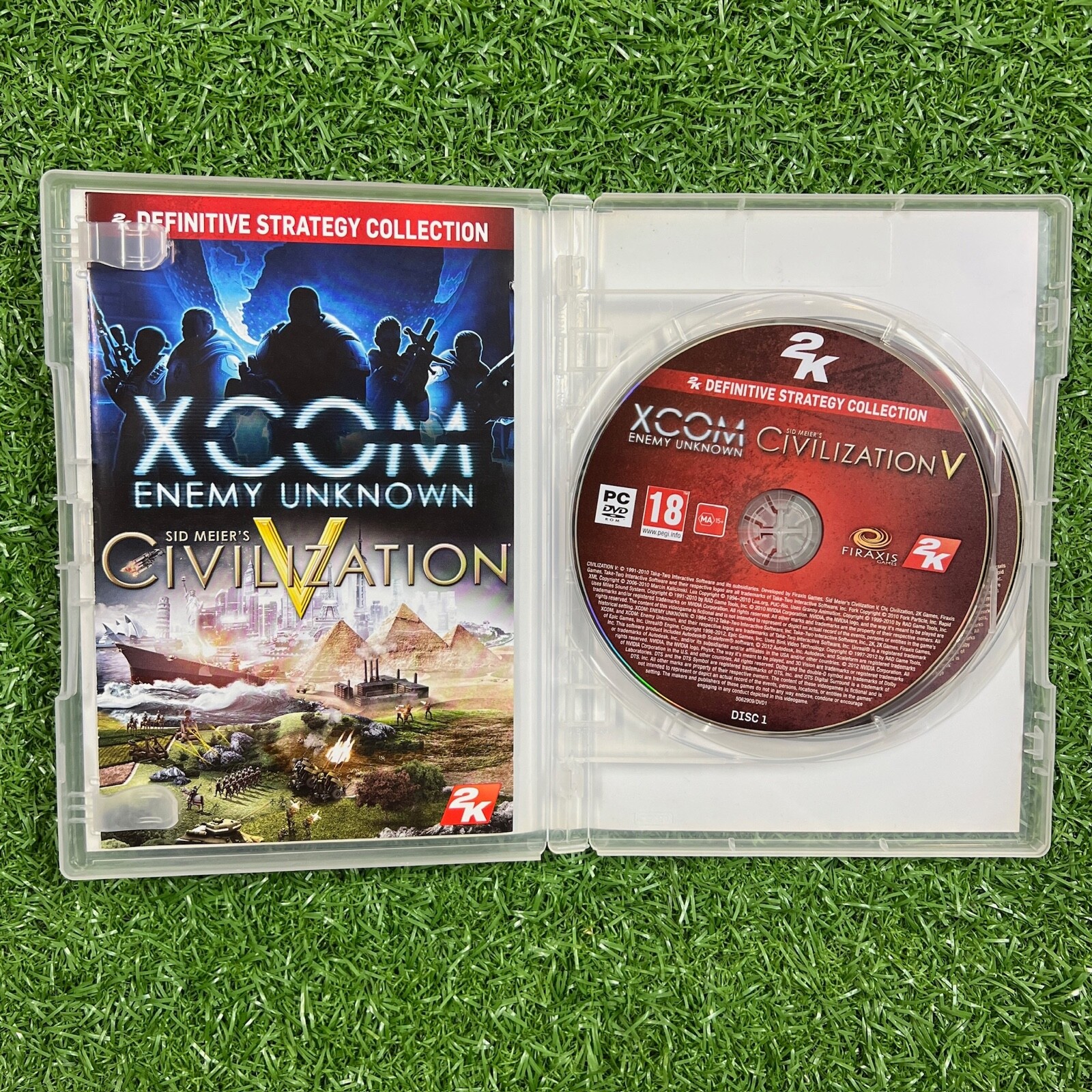 XCOM : Enemy Unknown / CIVILIZATION V - 2 Games : PC DVD ROM Game in ...