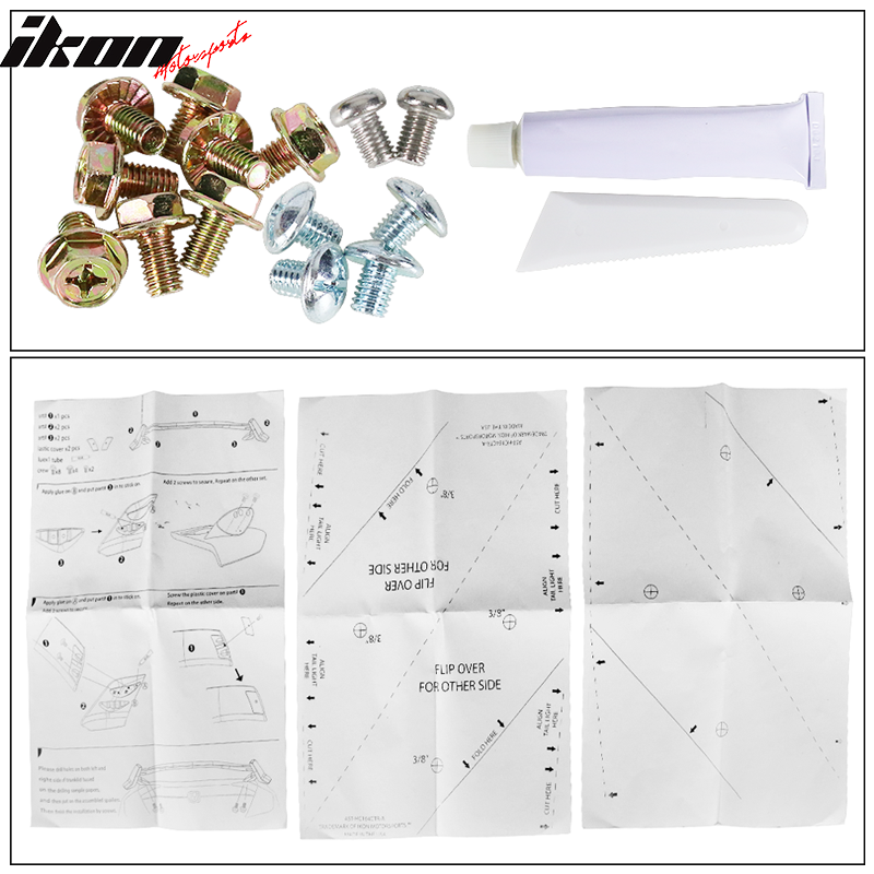 Fits 17-21 Honda Civic X 10th Type R Rear Trunk Spoiler Wing Painted # ...