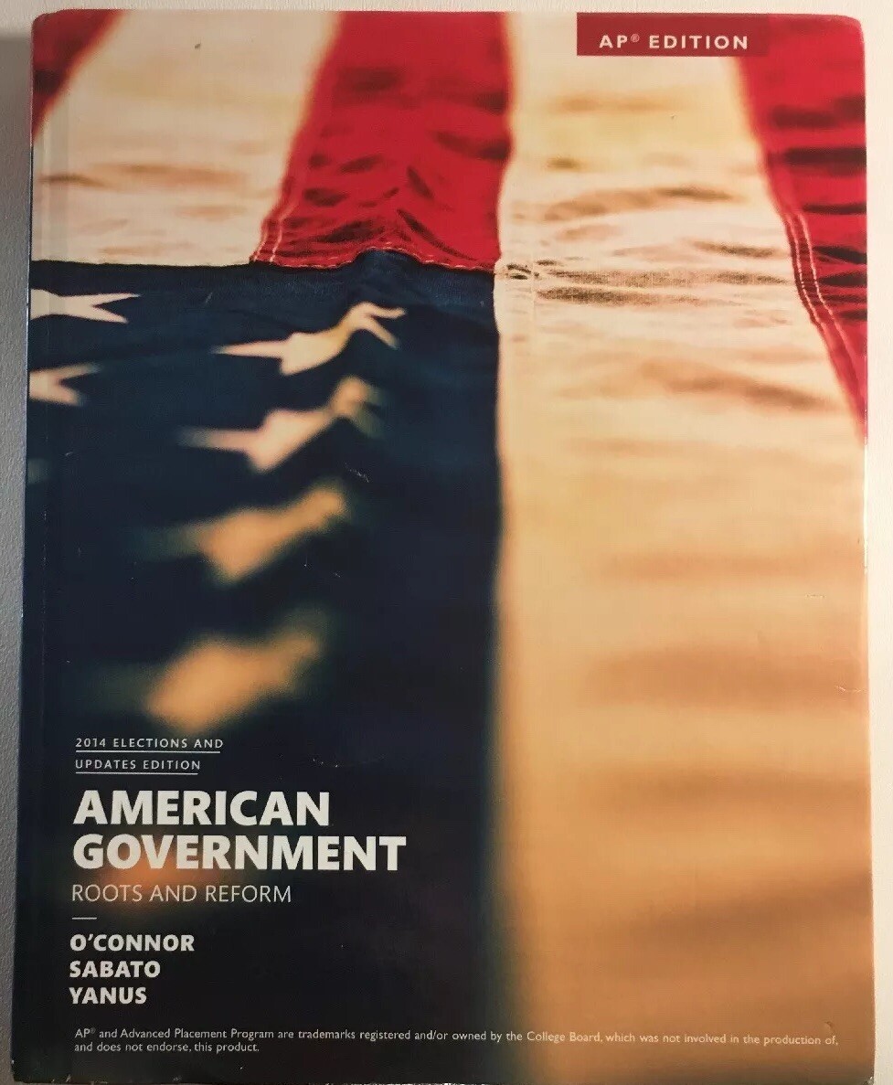 AP United States Government Textbook Good Condition ISBN 9780133991765 ...