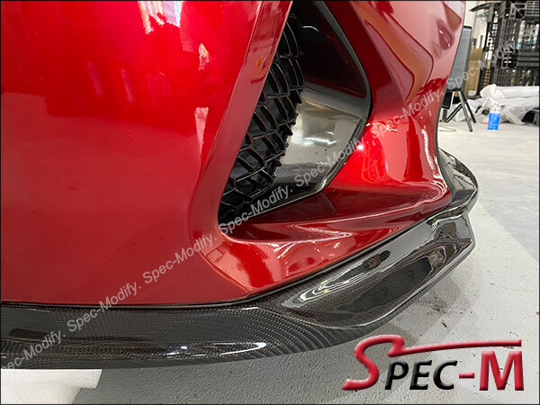NV Style Carbon Fiber Front Bumper Lip for 2015-2018 LEXUS RCF RC-F CF ...