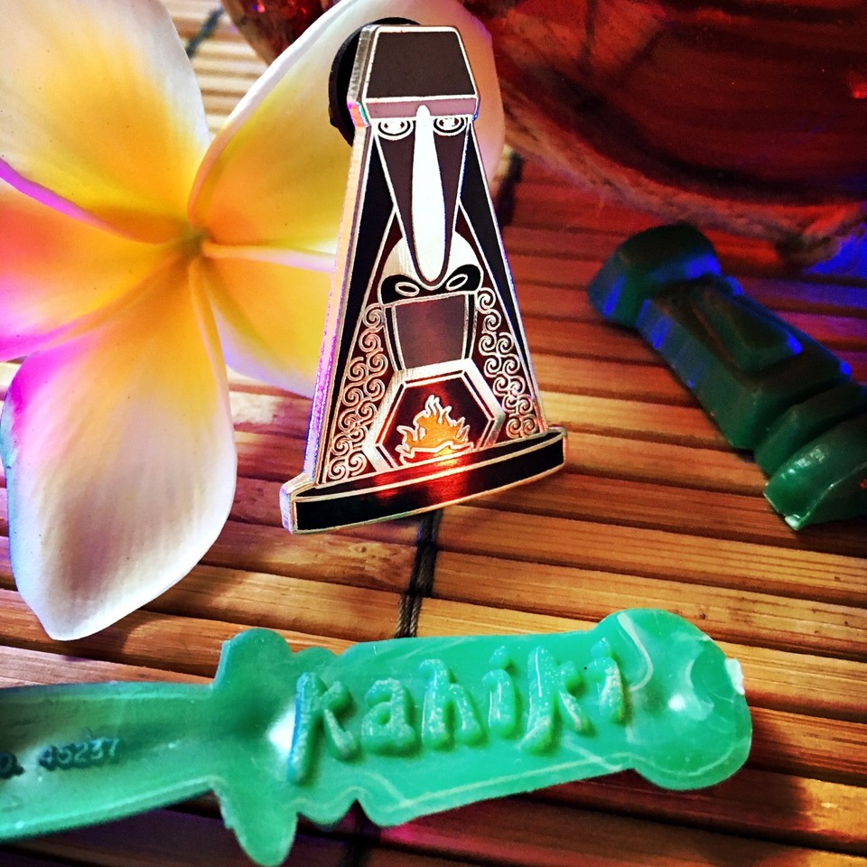 Kahiki Supper Club Fireplace Tiki Pin | eBay