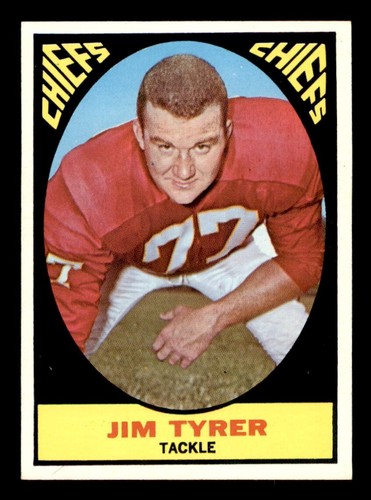 1967 Topps Football #68 Jim Tyrer EX/MT *e1 | eBay