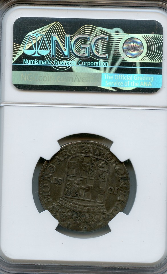 1682 Netherlands 10 Cent Silver Coin UTRECHT NGC VF30 | eBay