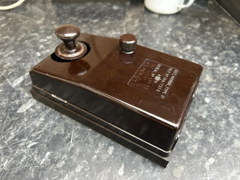 WW2 RAF Morse Key Type D - nice condition | eBay UK