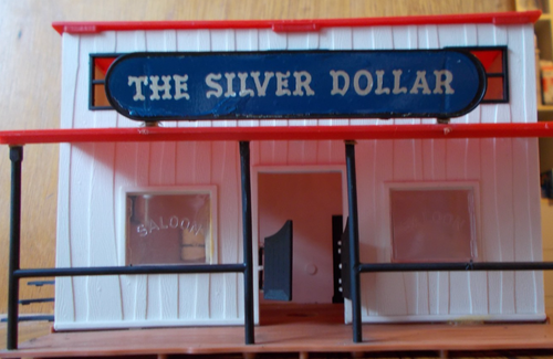 Timpo Wild West Building The Silver Dollar Saloon | eBay UK