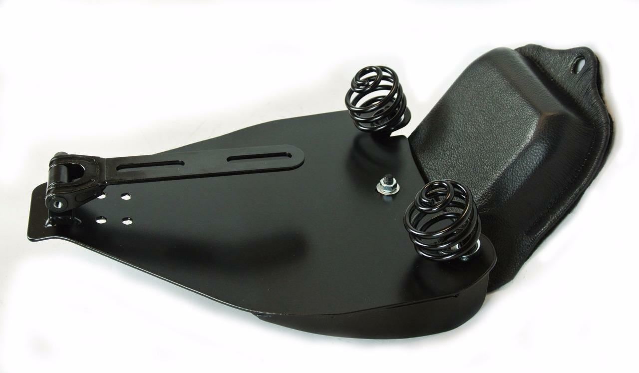 2000-2017 Harley Softail Spring Solo Seat Mounting Kit Blk Brn Sun Burst Rivets | eBay