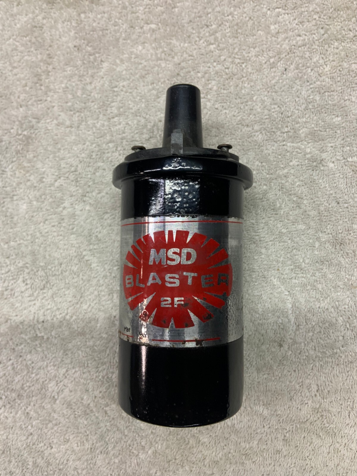 MSD Blaster ignition coil 2F 8205 Duraspark with horseshoe connector ...