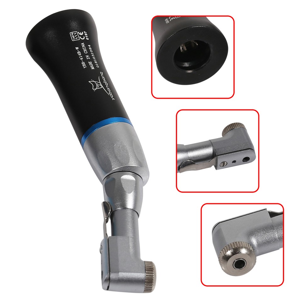 Dentale Manipolo contrangolo slow low speed Push /Latch 1:1 Fit NSK E ...