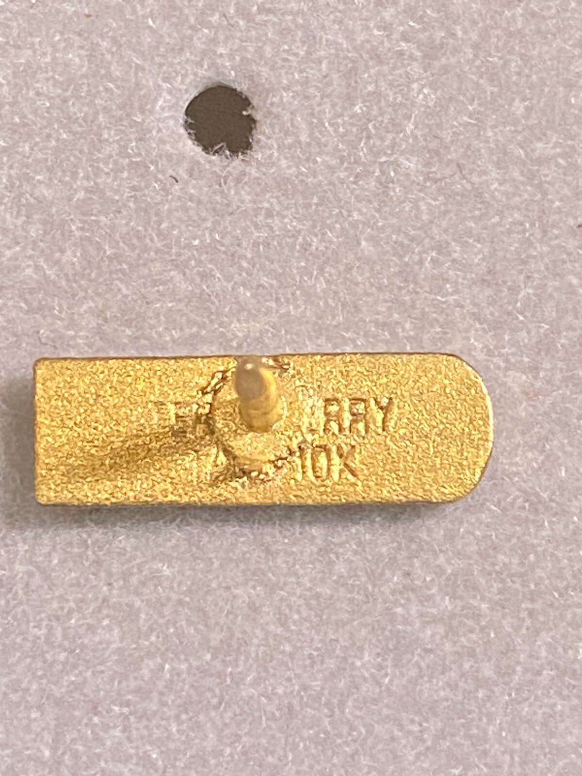 SOLID 10K YELLOW GOLD CTCE TERRYBERRY PIN | eBay