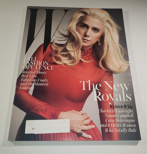 W Magazine October 2014 KRISTEN WIIG Kendra Spears KARLIE KLOSS Fashion ...