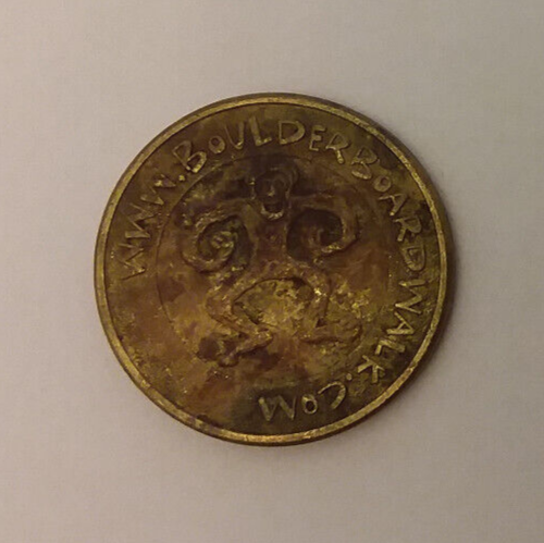 The Boulder Boardwalk Arcade Boulder, CO Game Token 22mm | eBay