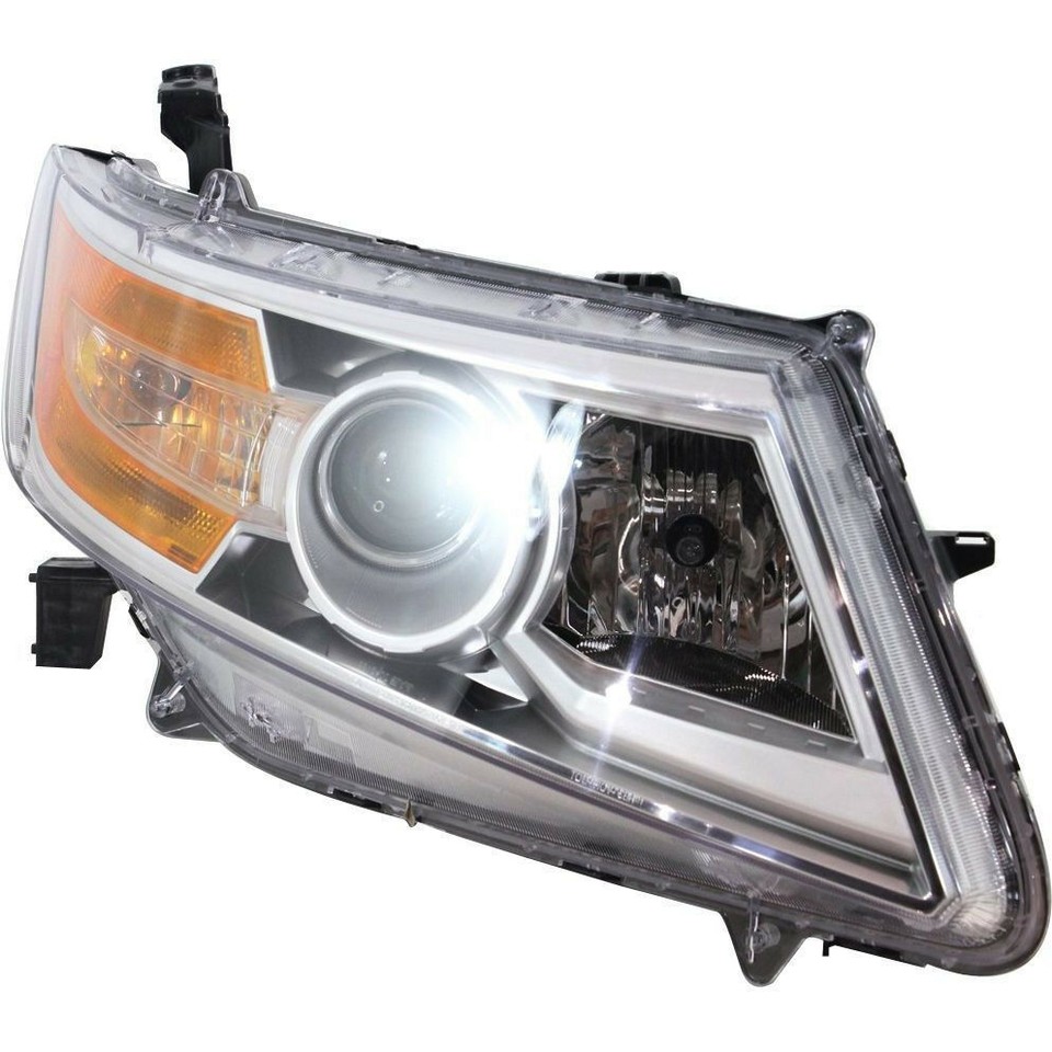 New Set Of 2 Halogen Head Lamp Assembly Left & Right Side Fits Honda ...