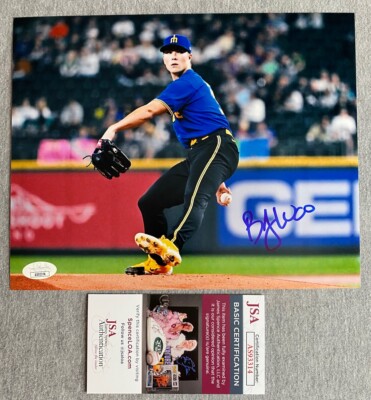 SEATTLE MARINERS- BRYAN WOO AUTOGRAPH 8x10 ACTION PHOTO JSA AS93314 | eBay
