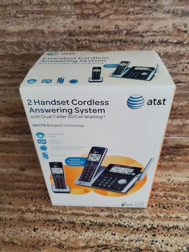 AT&T CL83213 2 Handset Answering System with Caller ID | eBay