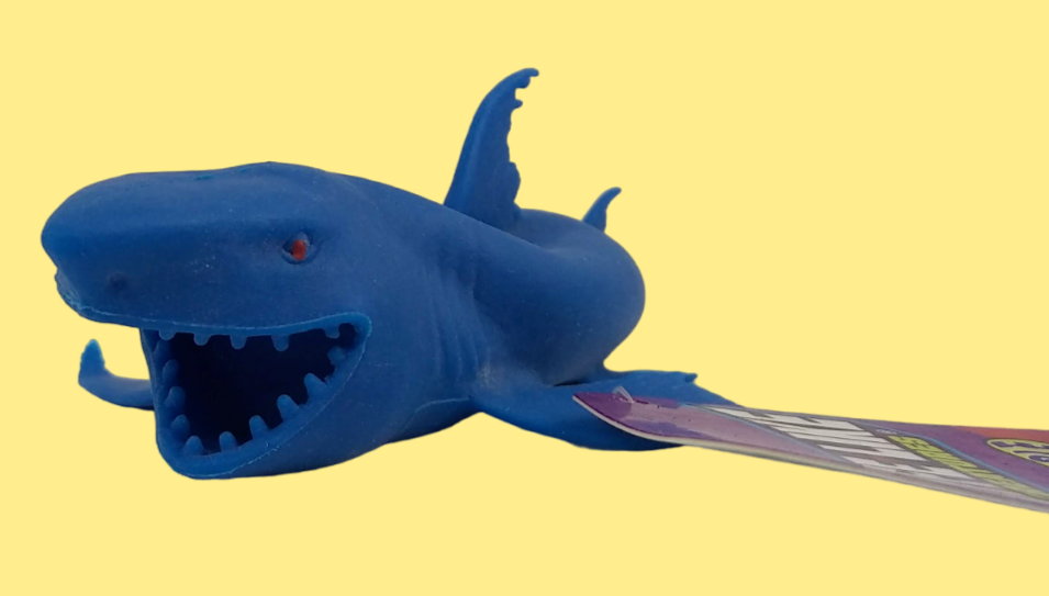 Shark Life-Like Imperial Jaru Figure Squishy Creatures Stretchable Toy ...