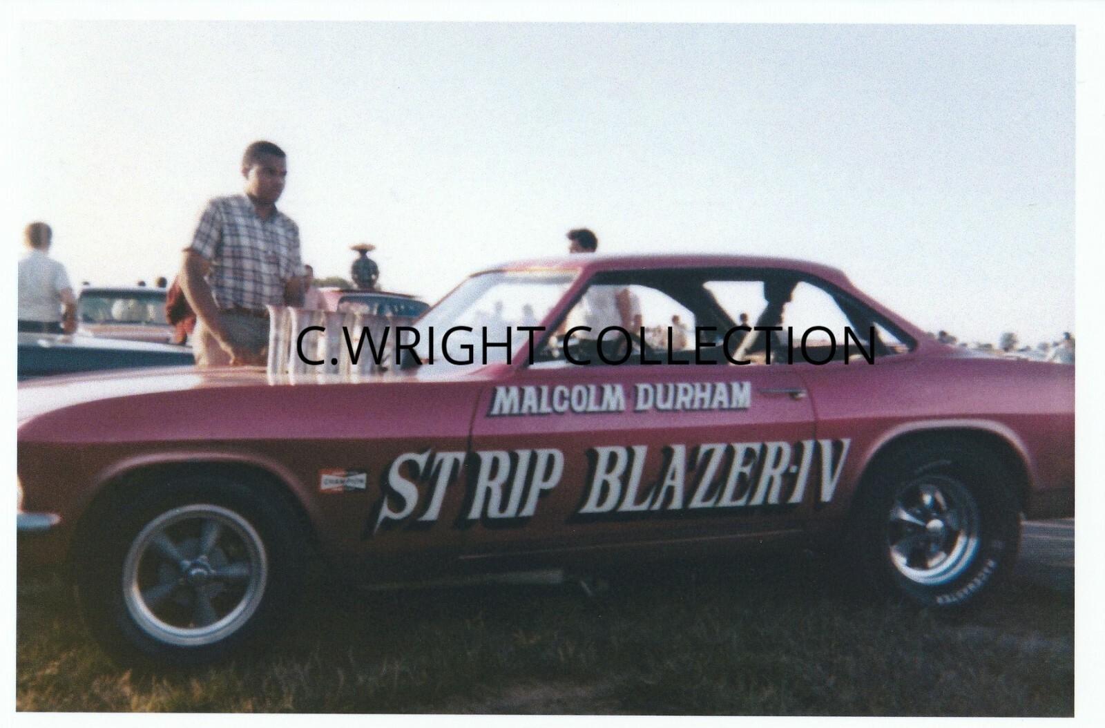 Vintage Drag Racing-Malcolm Durham-'66 Corvair STRIP BLAZER IV-YORK ...