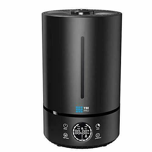 Tbi Pro Upgraded 2020 Top-Fill 6L Cool Mist Large Humidifier - Black ...