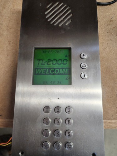 Aiphone TL-2000 Telephone Entry System-Free Shipping! | eBay