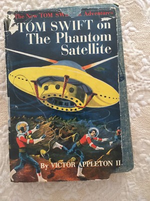 Vintage Tom Swift On The Phantom Satellite Hardback Book 1956 | eBay