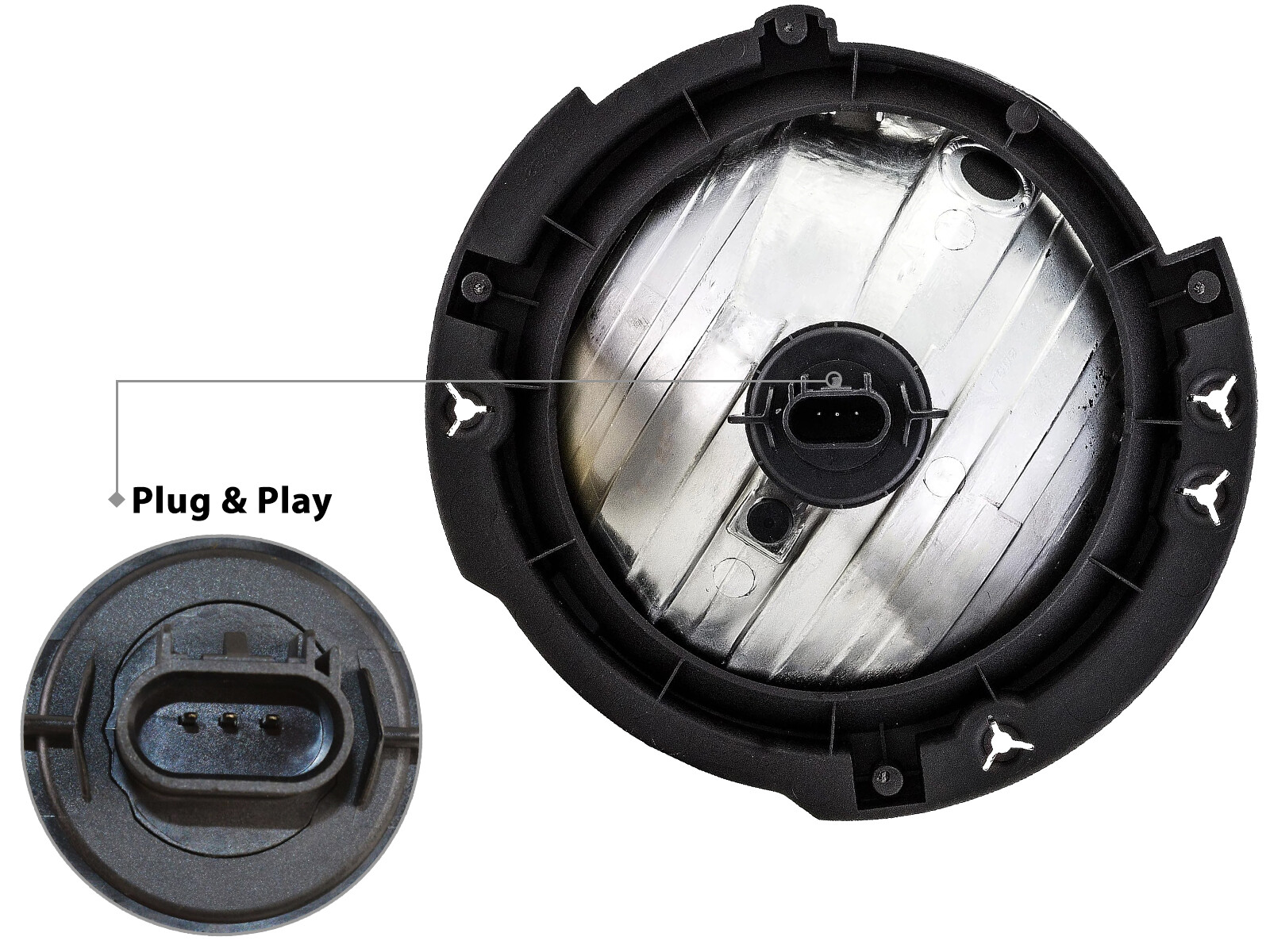 Fits Head Lamp 2007 - 2018 Jeep Wrangler Passenger Right Side ...