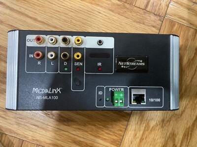 NetStreams MediaLinX MLA100 IP-Based Media Converter/Controller | eBay