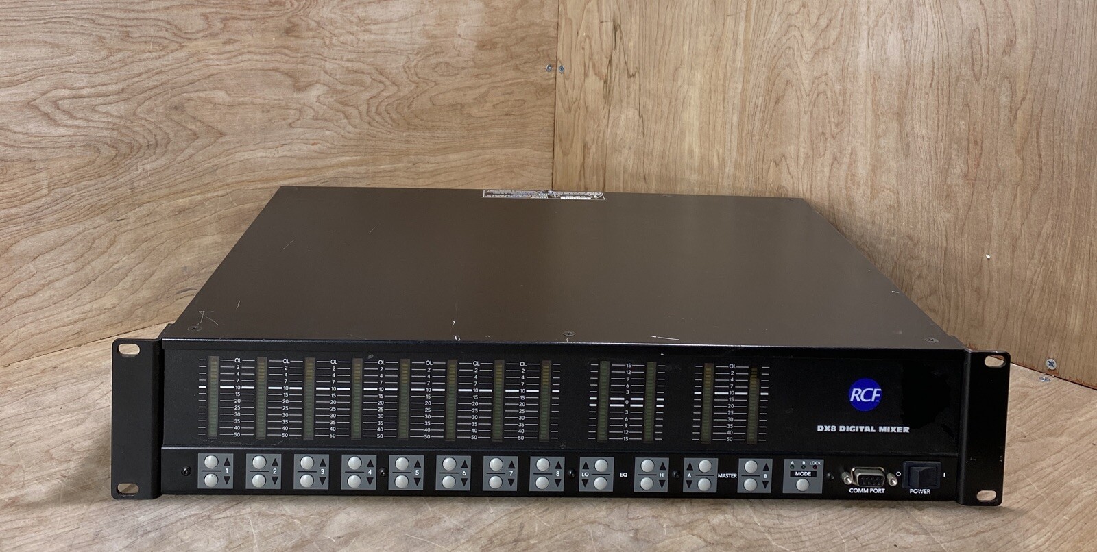 Mackie Dx8 Digital Audio Power Mixer 8 Eight-Channel Automixing | eBay