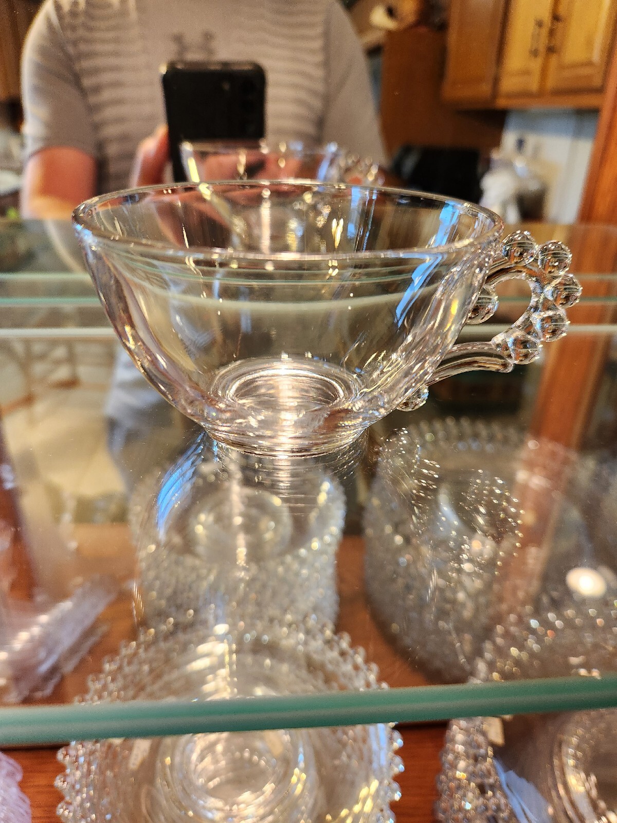 13 Lenox Imperial Candlewick Crystal Coffee Cups And Saucers | eBay