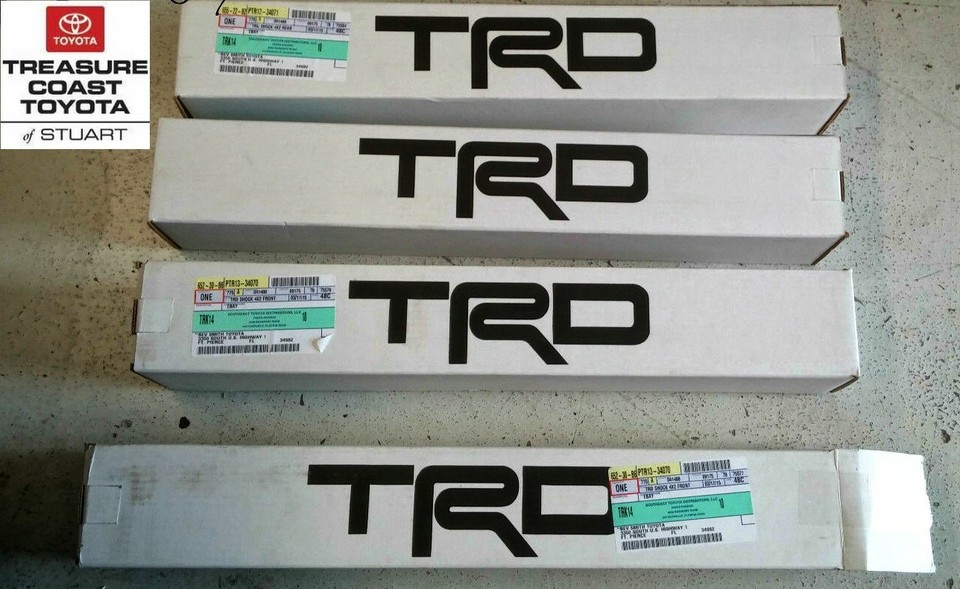NEW OEM TOYOTA TUNDRA 2007-2021 TRD PERFORMANCE SHOCKS FRONT AND REAR ...