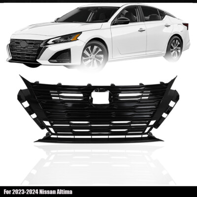 New Front Grille Grill Gloss Black For 2023-2024 Nissan Altima 62310 ...