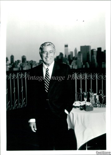 1996 Lake Tahoe Tony Bennett Harrahs Formal Wear 5X7 Historic Vintage ...