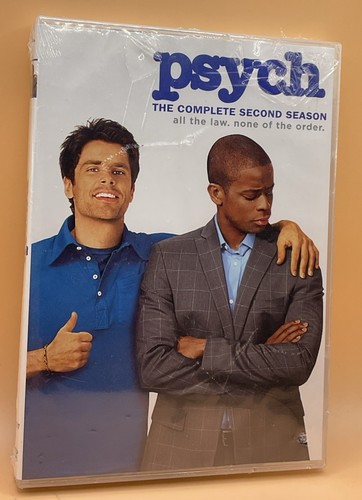 Psych - The Complete Second Season DVD 2011 4-Disc Set **SEALED NEW ...