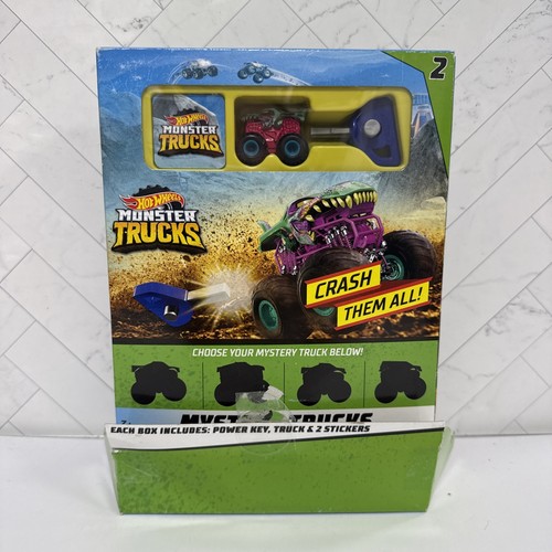 Mattel Hot Wheels Micro/Mini Mystery Monster Trucks Series 2 NEW Case ...