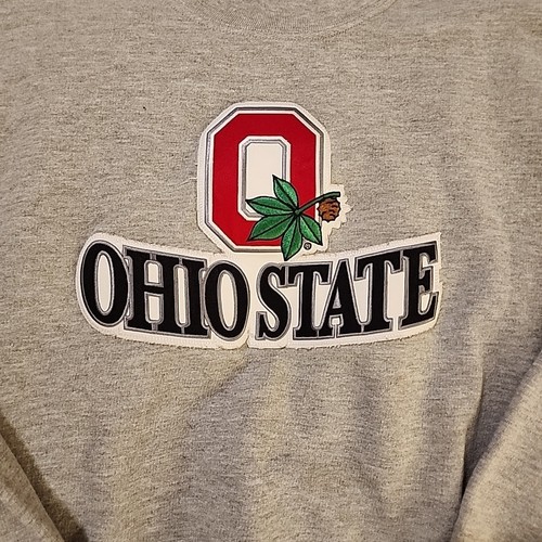 Vtg 90s Mens Distressed Park 7 Spell Out Ohio State University ...
