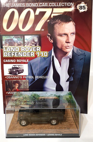 Land Rover Defender Casino Royale #85 Diecast 104 James Bond 1:43 | eBay