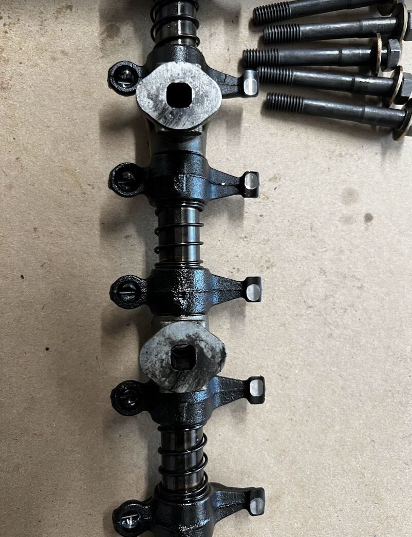 FORD 170 / 200 STRAIGHT I6 CYLINDER ROCKER ARM / RAIL ASSEMBLY | eBay