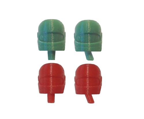 Crash Helmet Heads For Vintage 80s Scalextric Motorbike Motorcycle ...