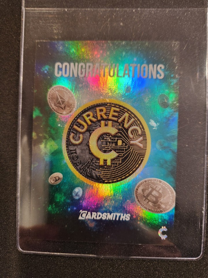 Cardsmiths Currency Series 3 UNSCRATCHED Crypto Redemption BTC/ETH/DOGE/LTC | eBay