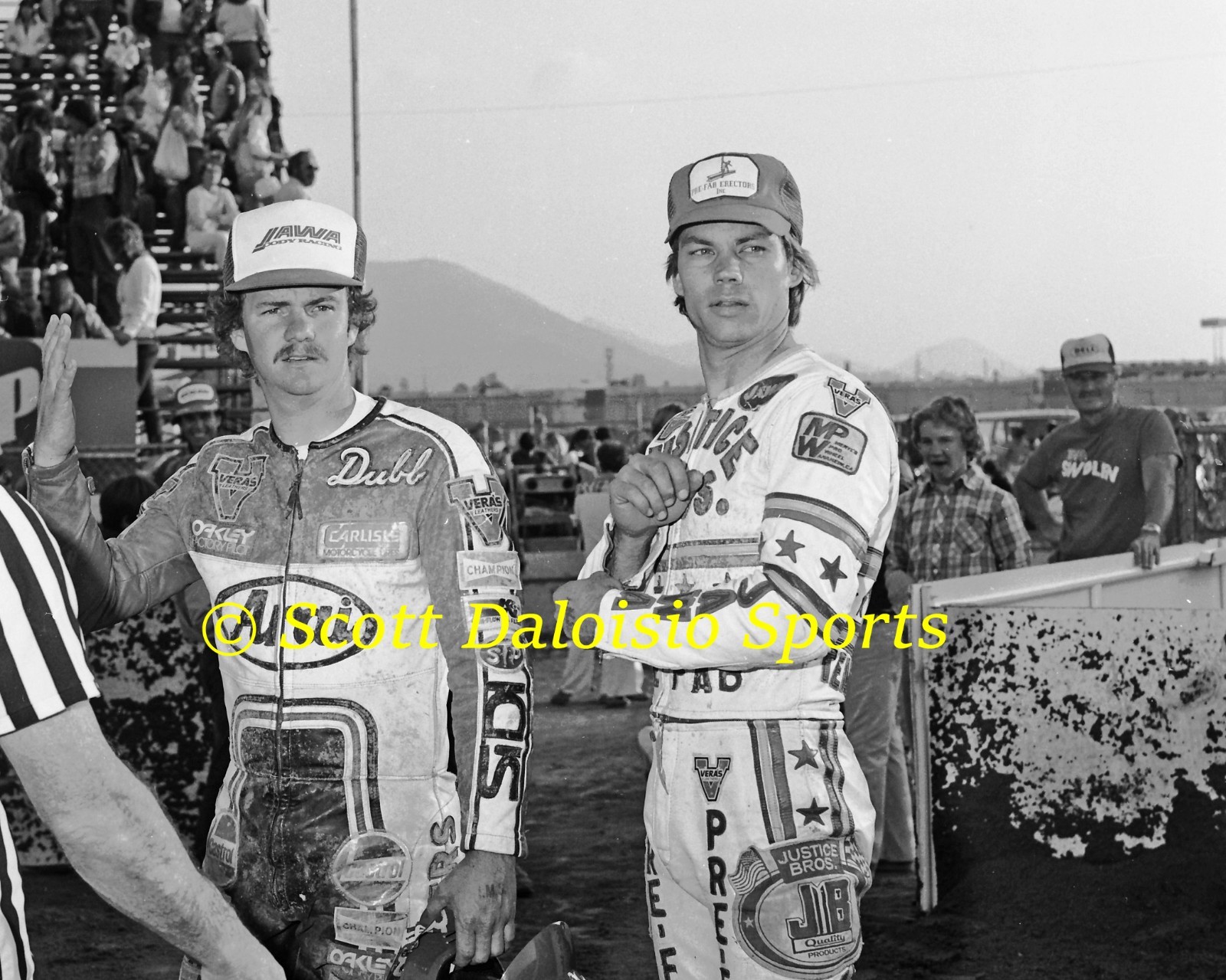 1980'S MIKE BAST DUBB FERRELL 8 X 10 IMS SPEEDWAY MOTORCYCLE RACING ...
