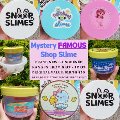 NEW Mystery Famous Slime Shop Slime Peachybbies, Parakeet, Momo, Kawaii ...